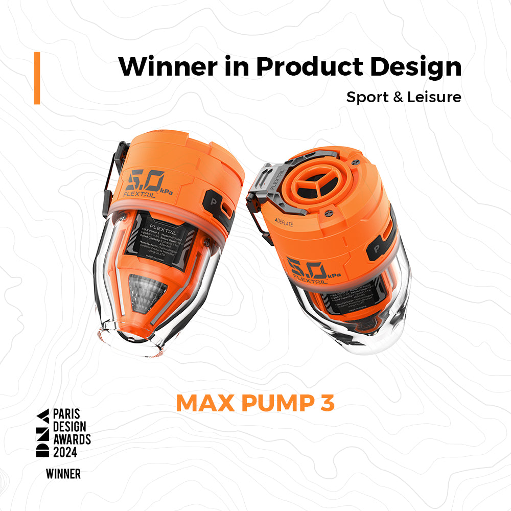 FLEXTAIL MAX PUMP 3 - Best Camping Pump Gear | Inflate Faster, Camp Smarter