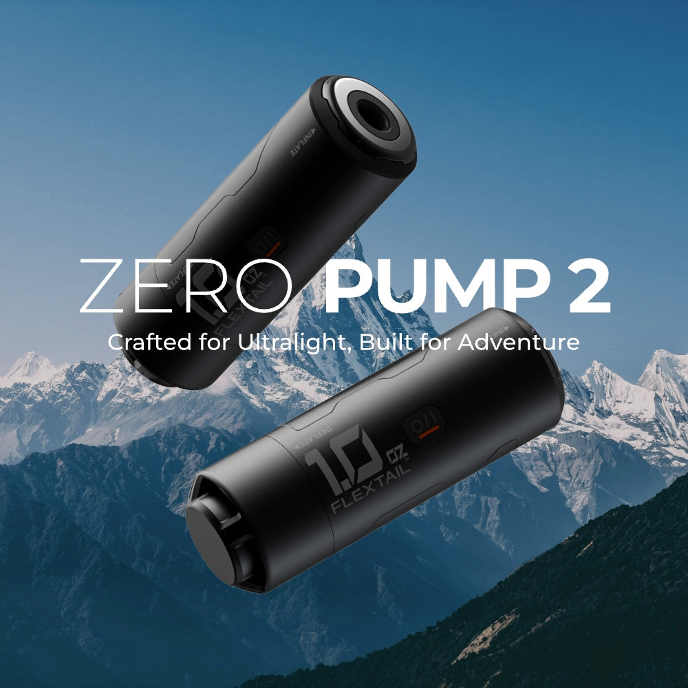 FLEXTAIL ZERO PUMP 2 - World's Smallest Pump for Sleeping Pads