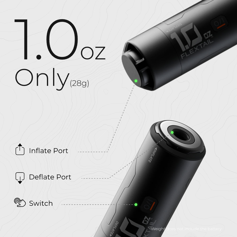 FLEXTAIL ZERO PUMP 2 - World's Smallest Pump for Sleeping Pads