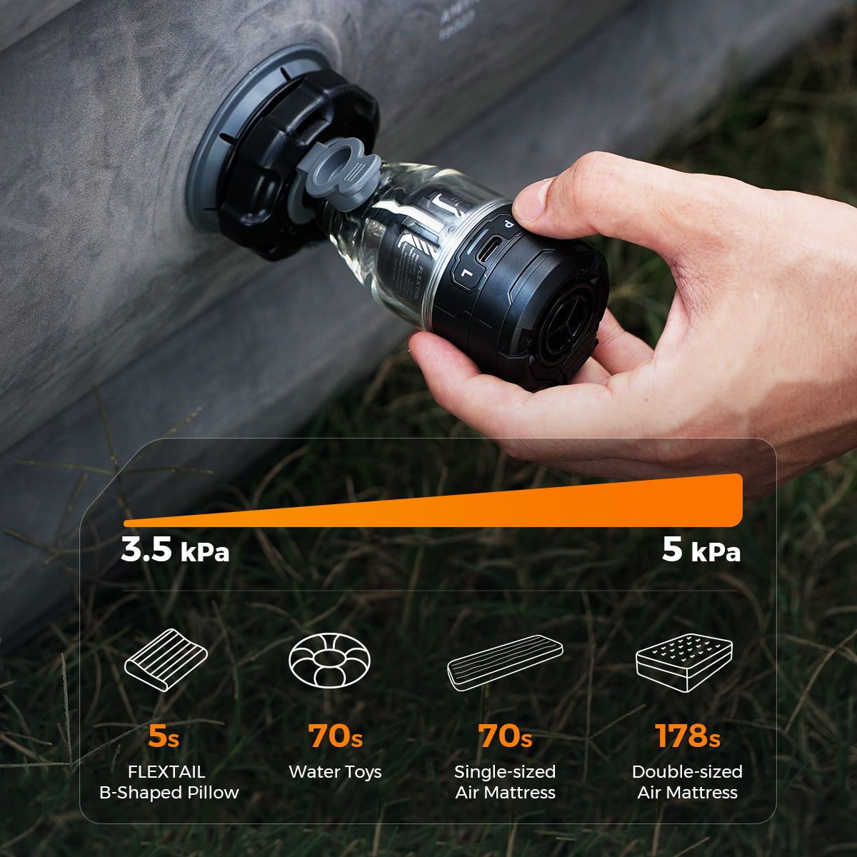 Flextail Max Pump 3 – outdoor gear essentials
