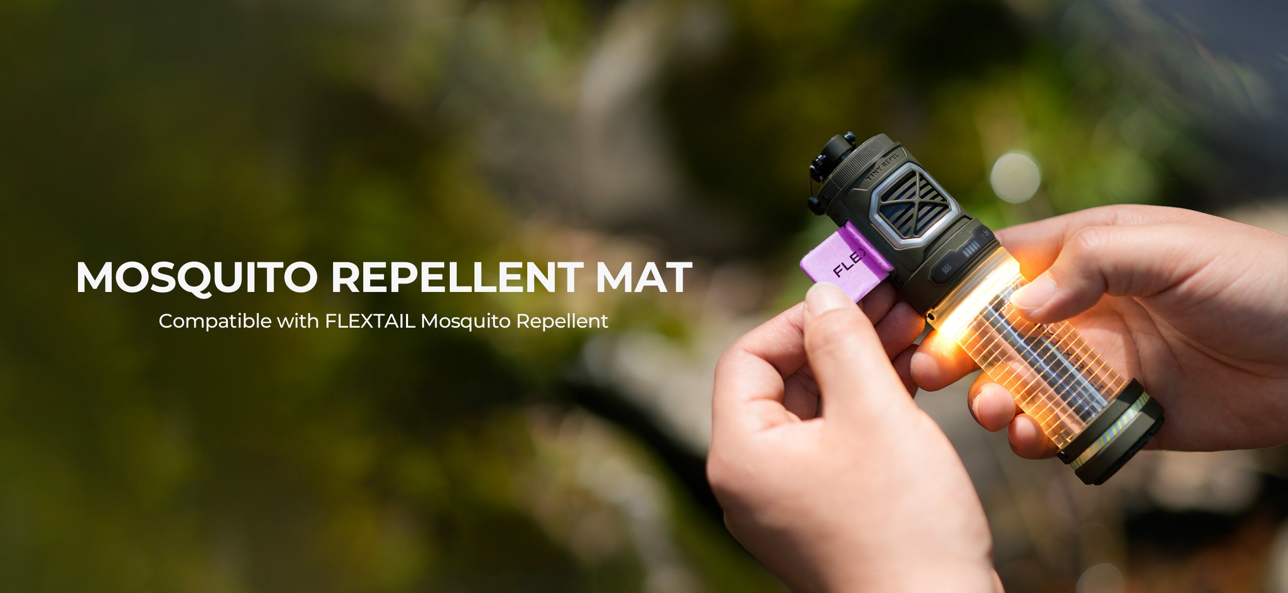 Mosquito Repellent Mats for FLEXTAIL REPELLER